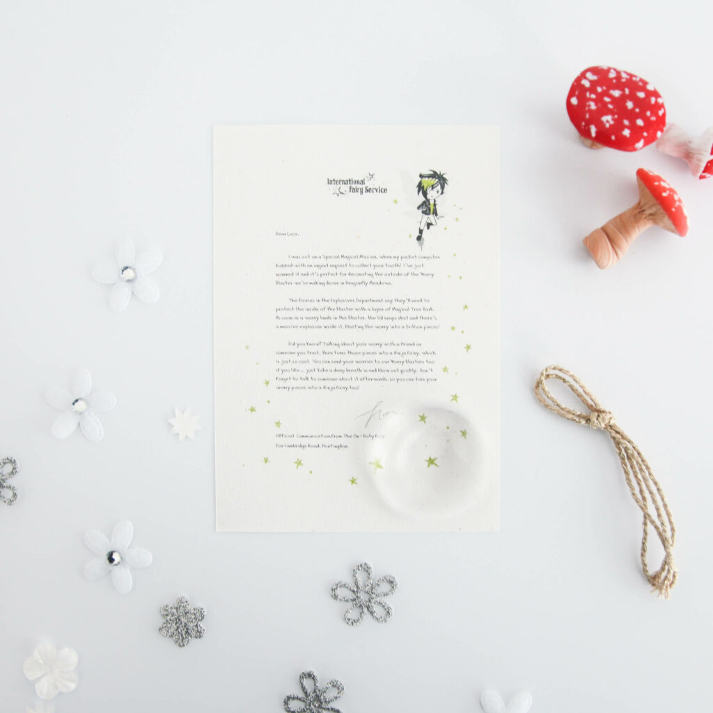 Tooth Fairy Bundle of Five Letters - No. 01 - International Elf Service