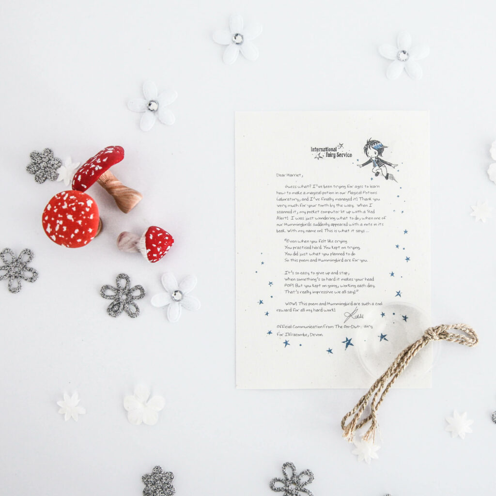 Tooth Fairy Bundle of Five Letters - No. 04 - International Elf Service