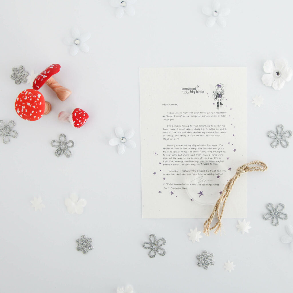 Tooth Fairy Bundle of Five Letters - No. 04 - International Elf Service