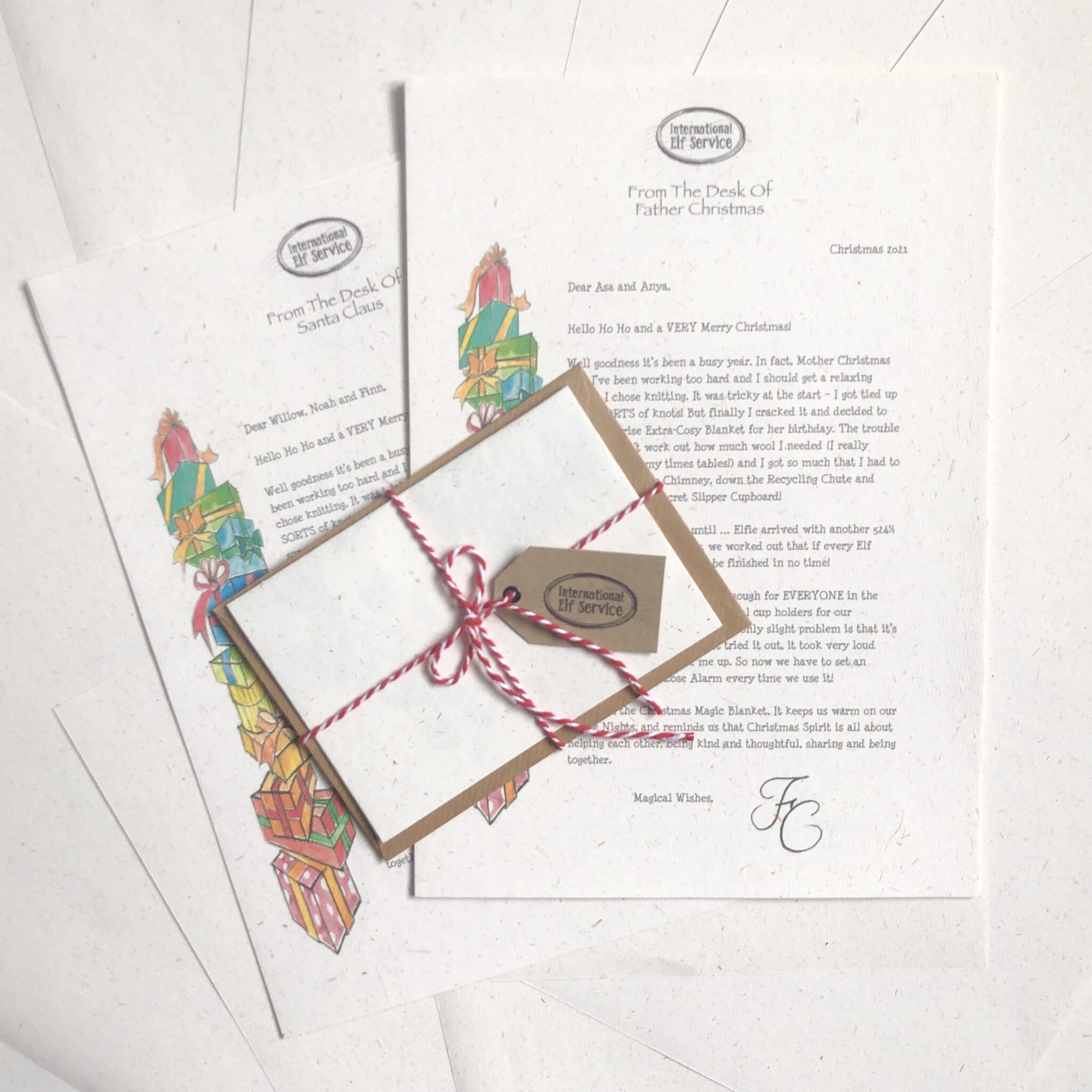 Personalised Christmas Elf Letters from the North Pole - International ...