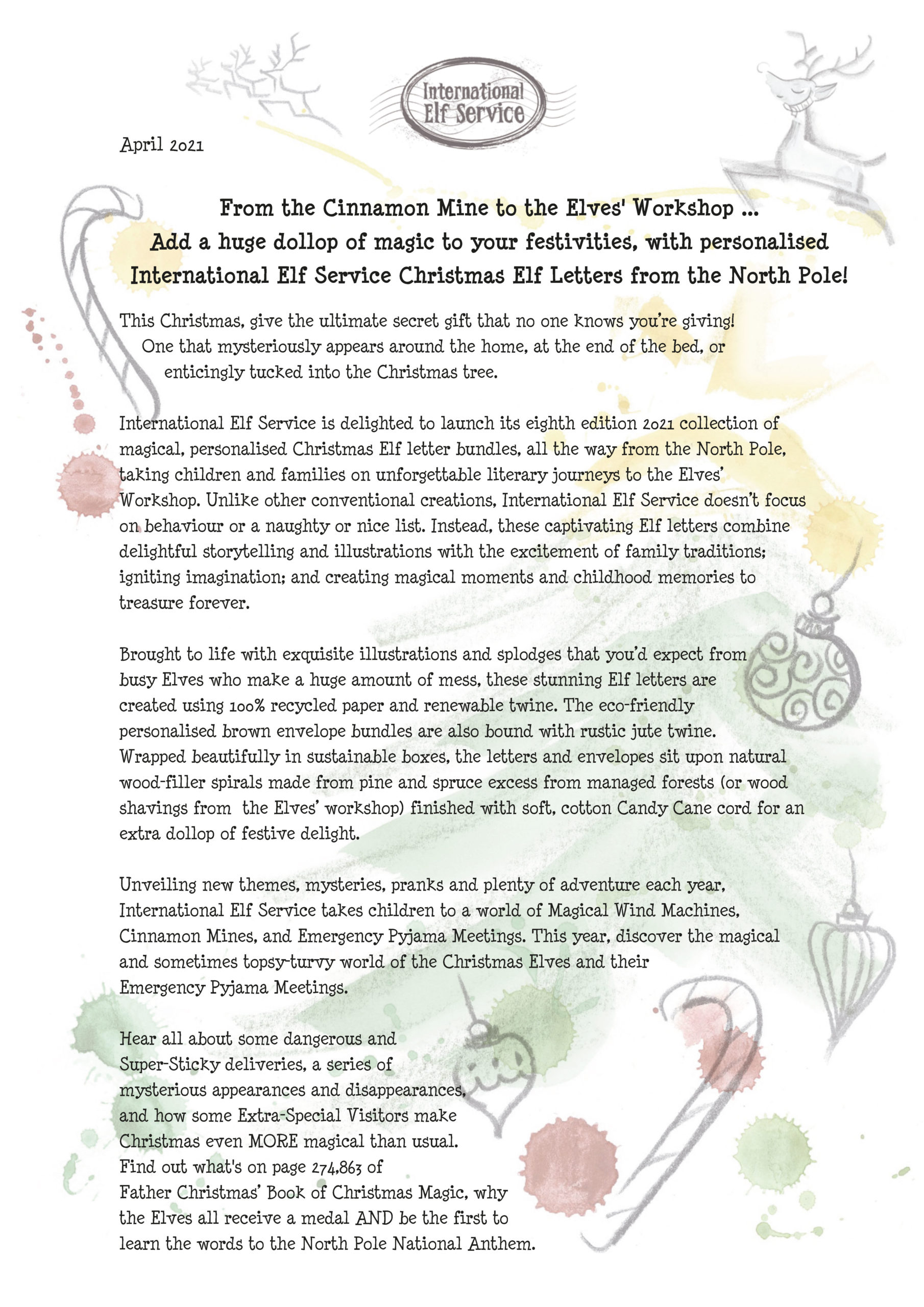 Press & Awards - International Elf Service