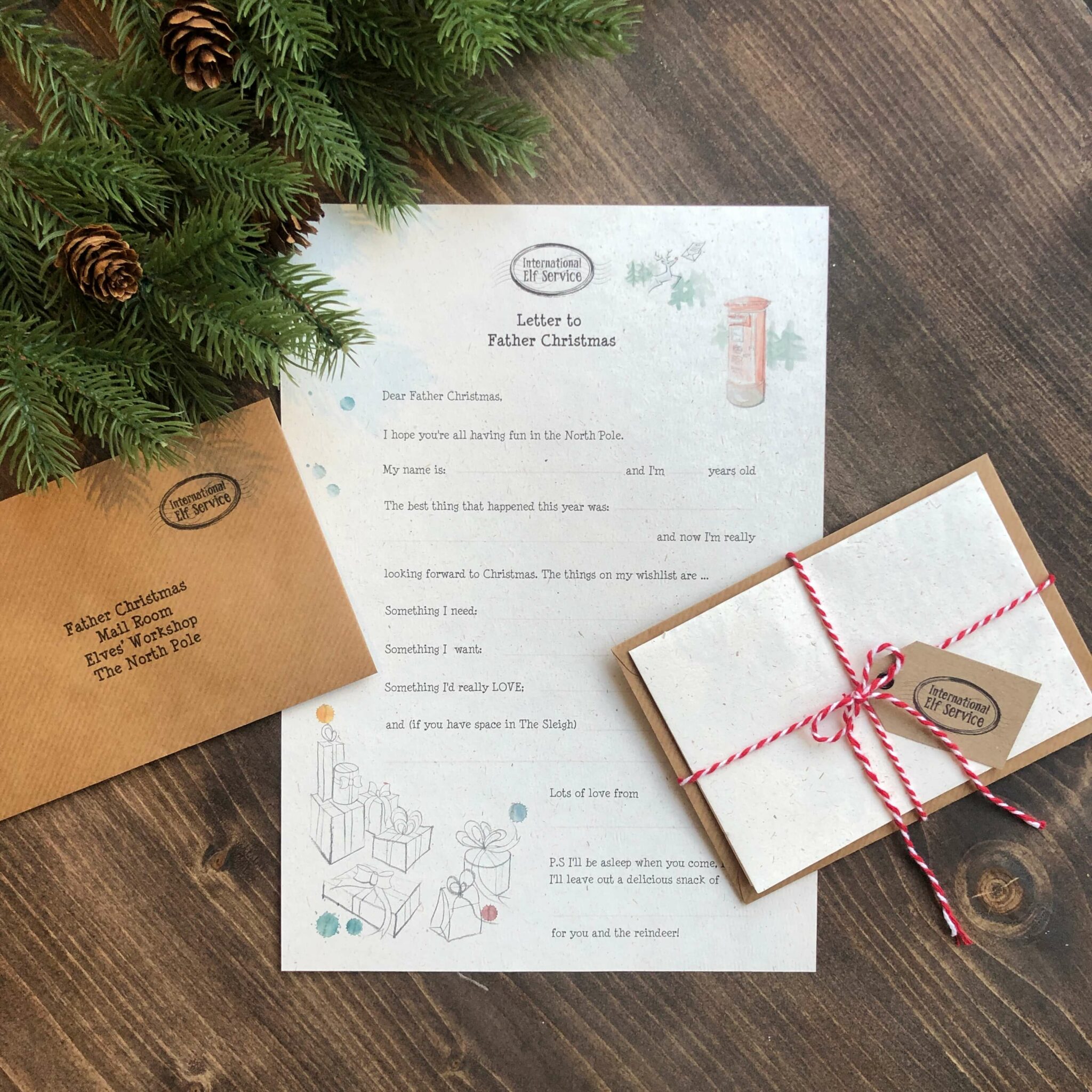 Personalised Christmas Elf Letters from the North Pole - International ...