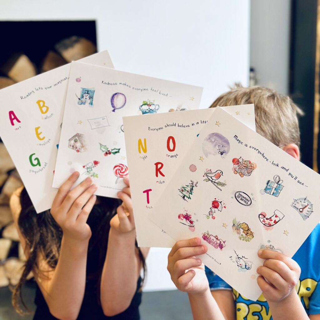 Personalised Alphabet Storybook Keepsake with Early Learning A-Z ...