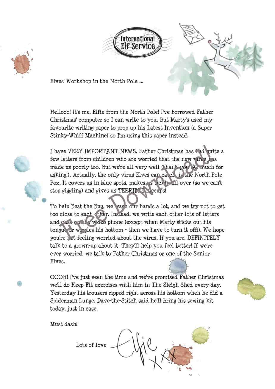 Free Downloads For Parents - International Elf Service