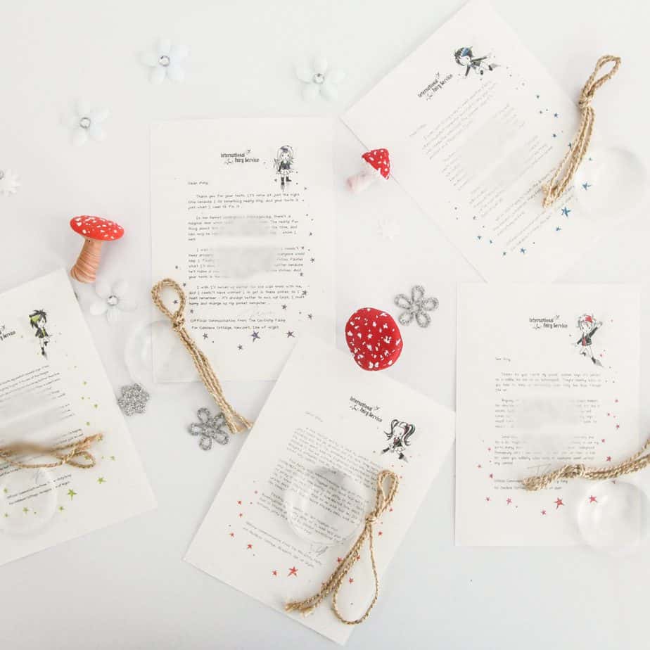 Tooth Fairy Letters - International Elf Service